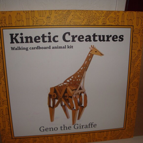 Toys | New Kinetic Creatures Walking Cardboard Animal Kit | Poshmark